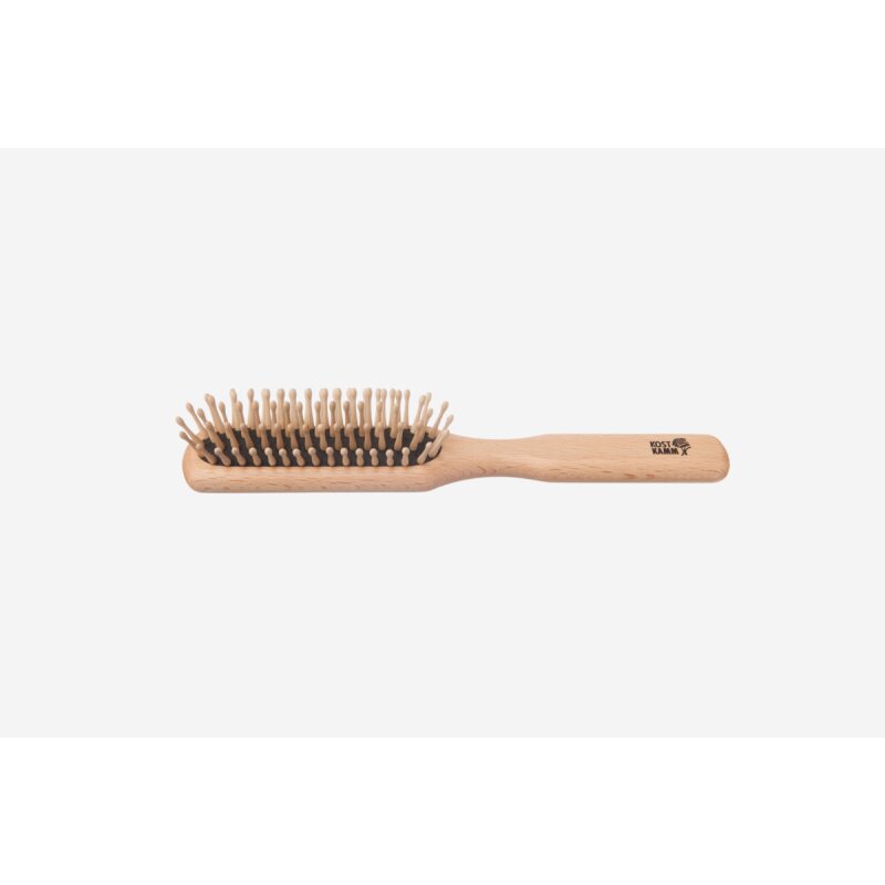 Kost Kamm 5-row Hairbrush rounded Knobs - Biologisch24.com