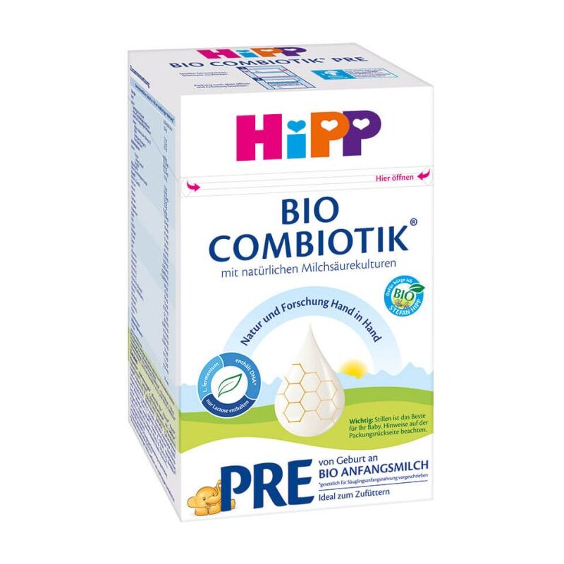 HiPP Pre Organic Infant Formula Combiotik® 600g (21.16oz) - Biologisc