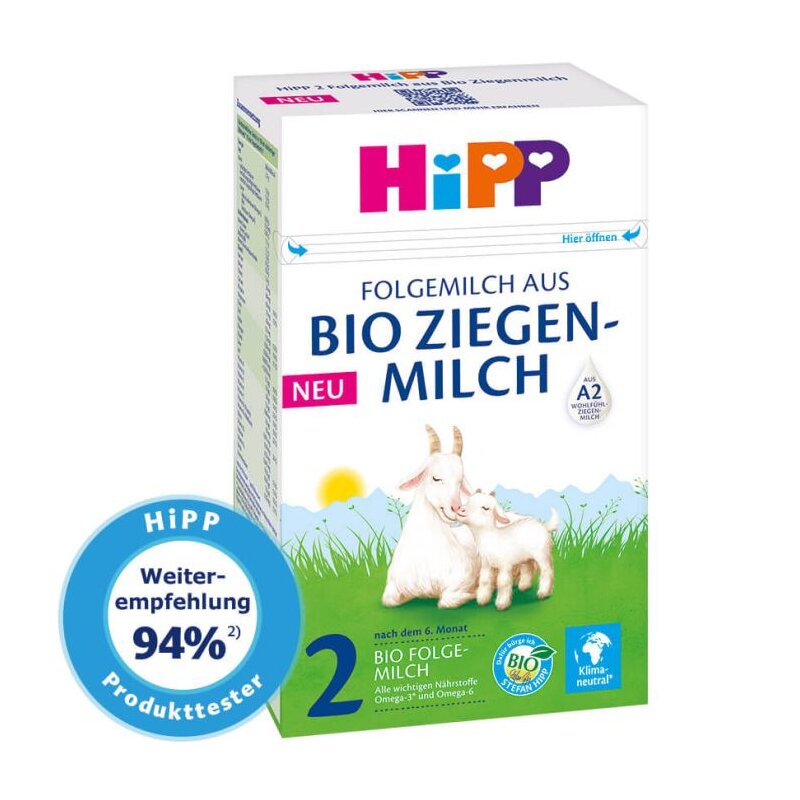 HiPP 2 Follow-on Formula made from Organic Goats Milk® - Biologisch24